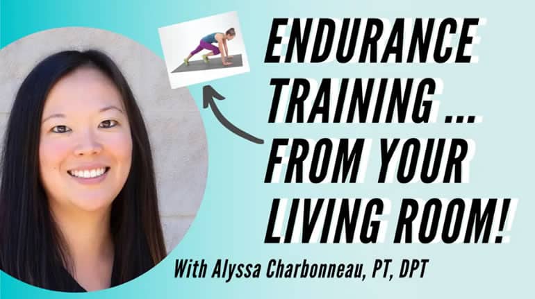 Endurance Training... In Your Living Room