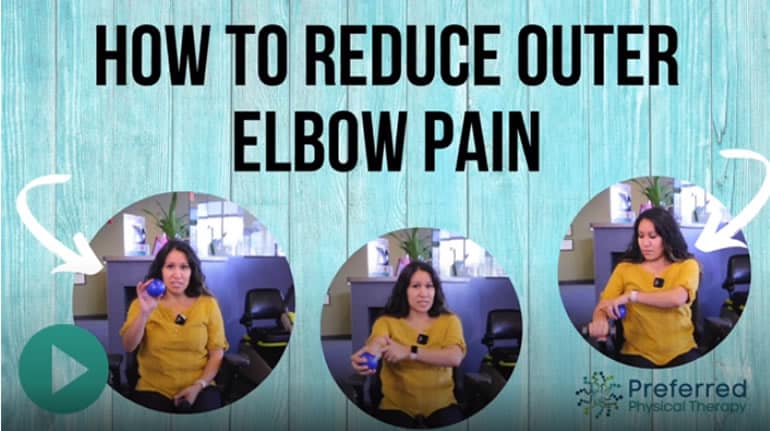 How To Reduce Outer Elbow Pain // Tennis Elbow